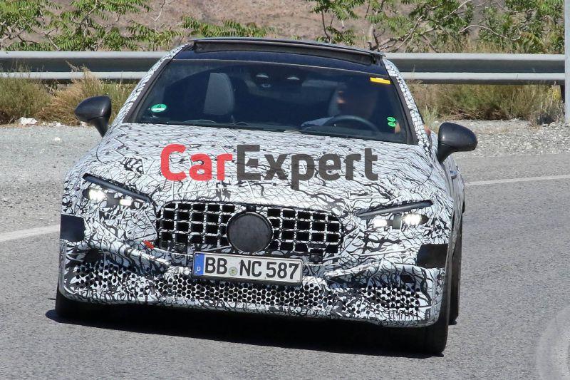 2.0T插混/取代C63 梅赛德斯-AMG CLE 63谍照 - 知乎
