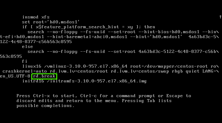 以单用户模式启动 CentOS/RHEL 7/8 的三种方法 | Linux 中国 - 知乎