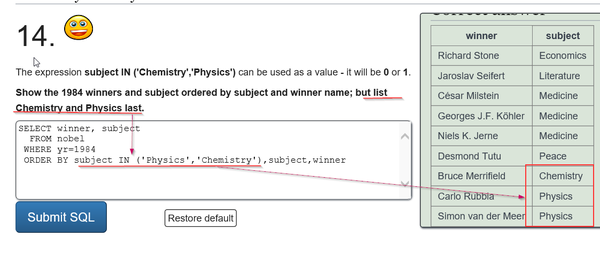 SQLzoo 练习题笔记及答案解析1 - 知乎