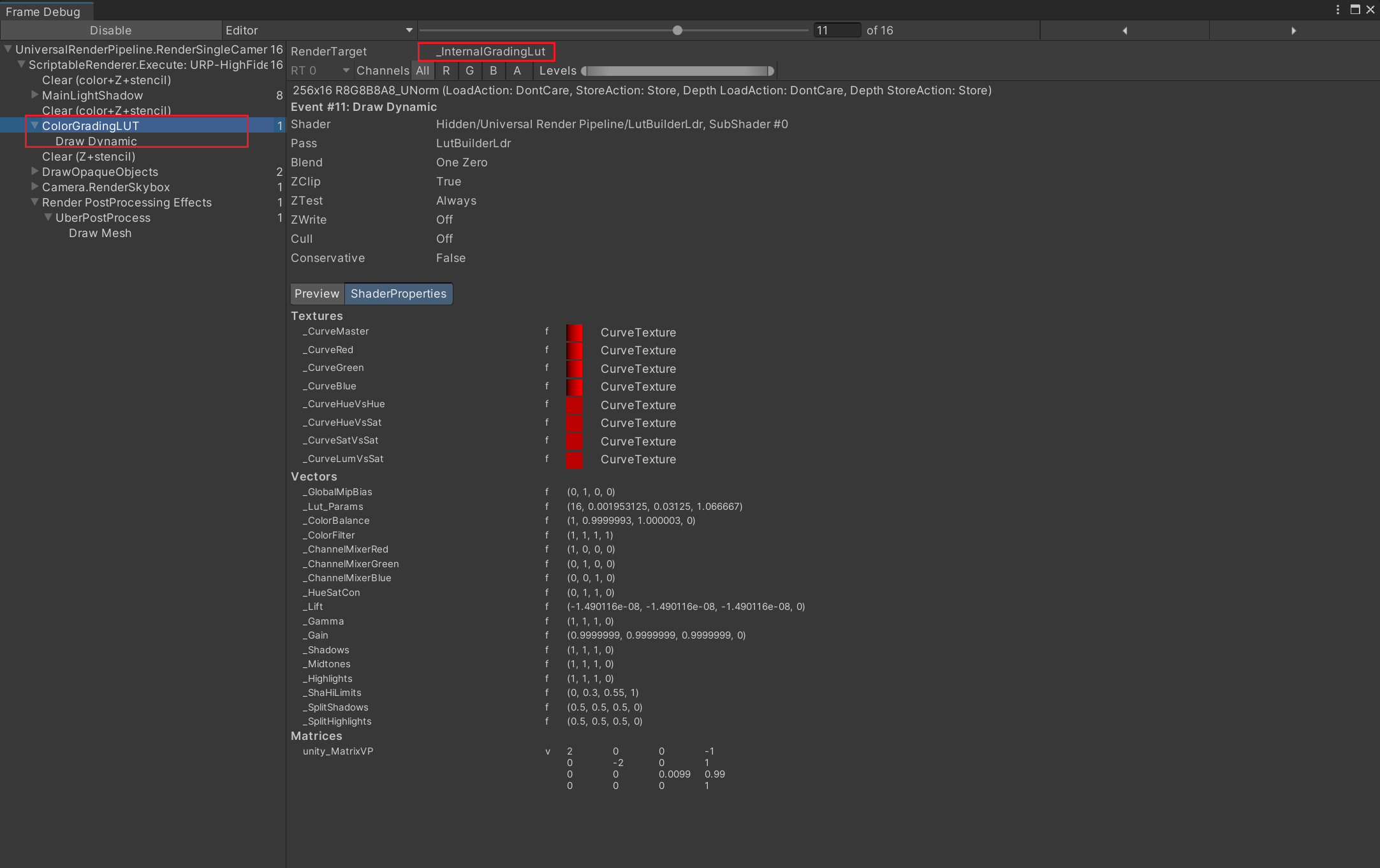 浅谈Unity URP中LUT的应用 - 知乎