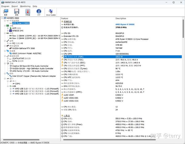 HWiNFO 专业硬件检测工具 - 知乎