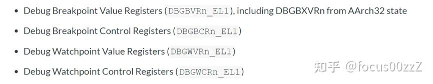 ARM A64架构 DEBUG 学习（二） - 知乎