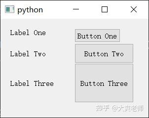 大爽pyqt5笔记&教程 四 布局 Layout 对其 - 知乎