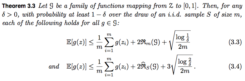 【Mohri-机器学习基础】第3章: Rademacher复杂度与VC维 - 知乎
