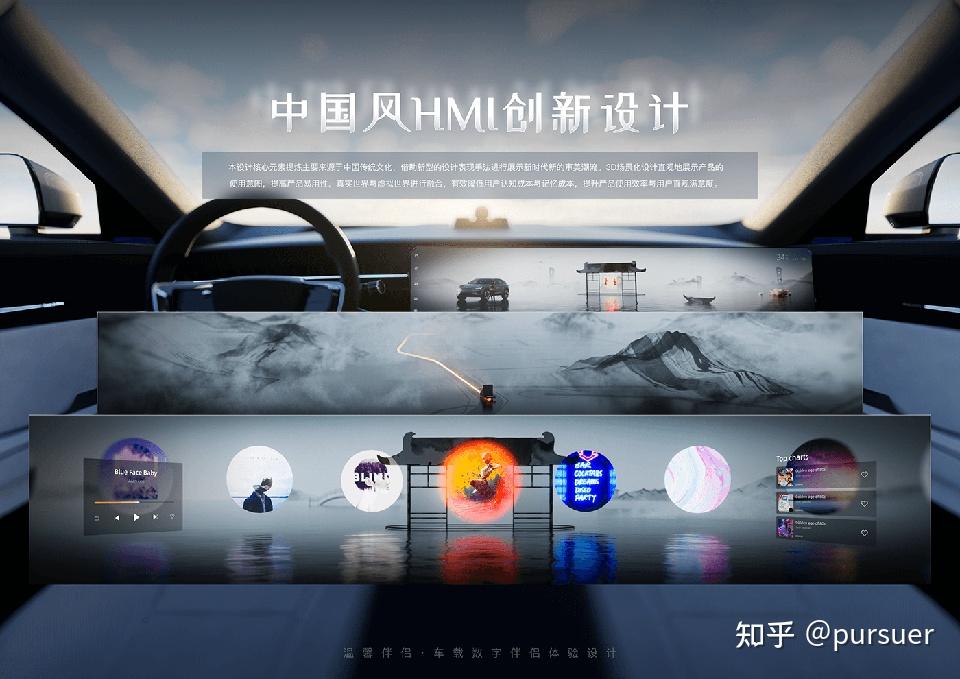 汽车HMI设计作品赏析 | 普修原创 - 知乎