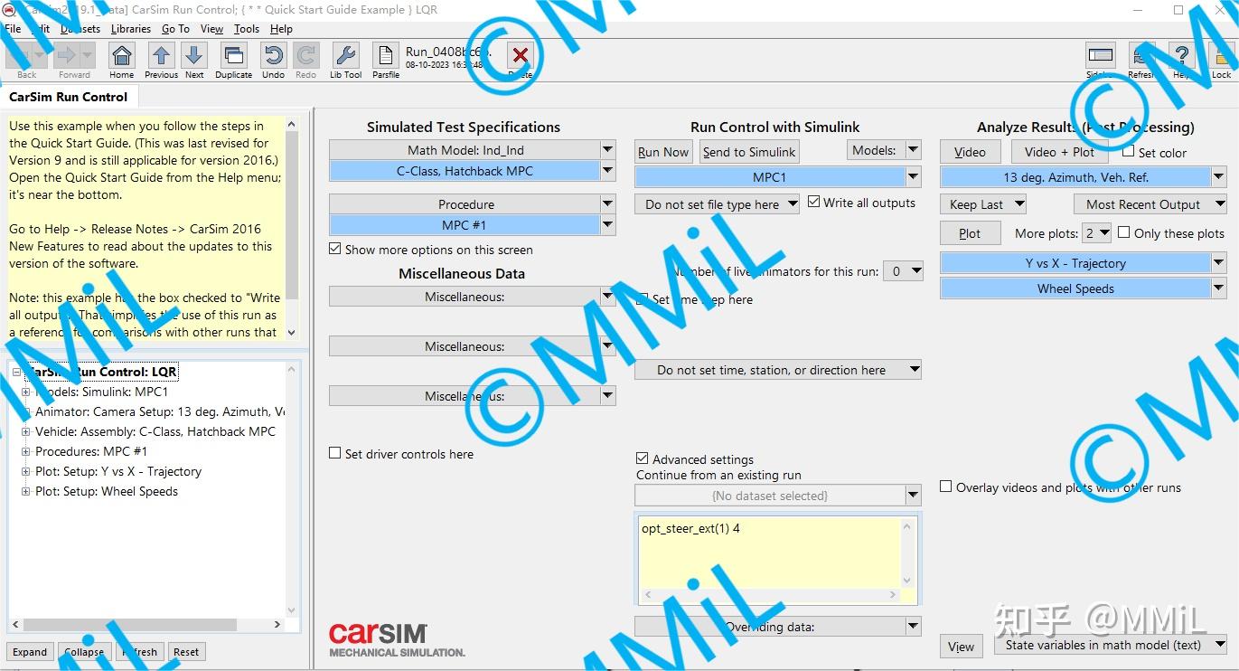Simulink+carsim轨迹跟踪联合仿真 - 知乎