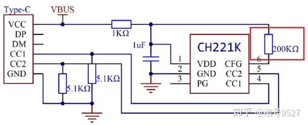 Type-C快充诱电方案（PD受电协议芯片CH224) - 知乎