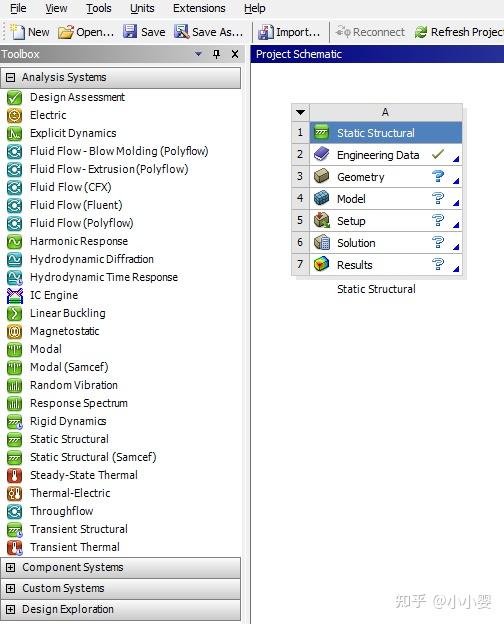 ANSYS workbench保姆级界面简单案例操作 - 知乎