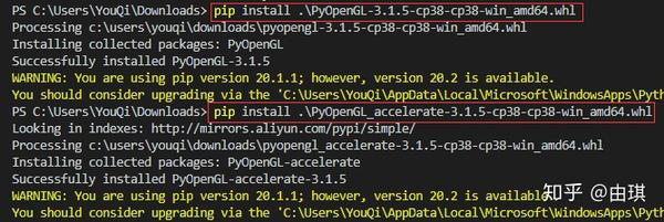 Python安装PyOpenGL（Windows） - 知乎