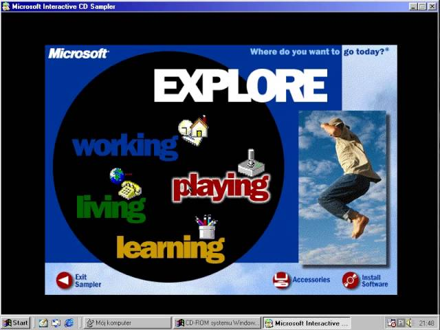 “轻松一下，Windows 98”——穿越时空，从 Win98 宣传片看 1998 年的微软 - 知乎