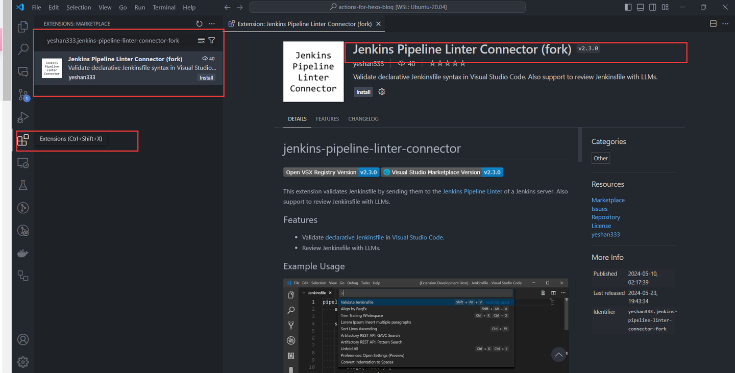 使用 vscode 插件 vscode-jenkins-pipeline-linter-connector 和 LLMs 大模型校验你的 Jenkinsfile - 知乎