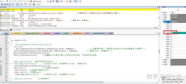 STM32F103的PB4上电默认高电平 - 知乎