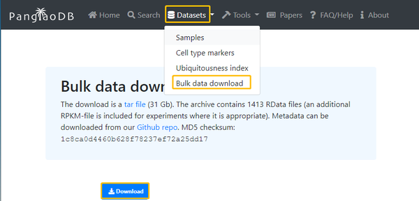 PanglaoDB数据库：单细胞分群注释marker数据库 - 知乎