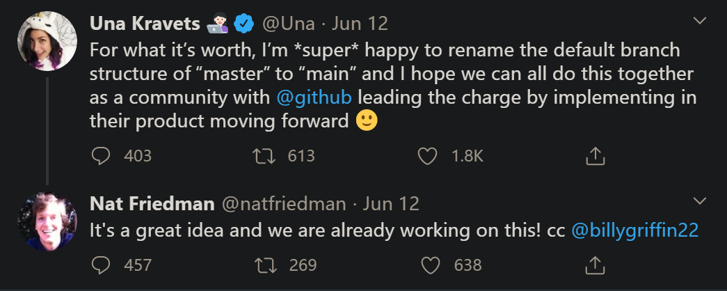 10月1日之后，你新建的GitHub库默认分支不叫「master」了 - 知乎