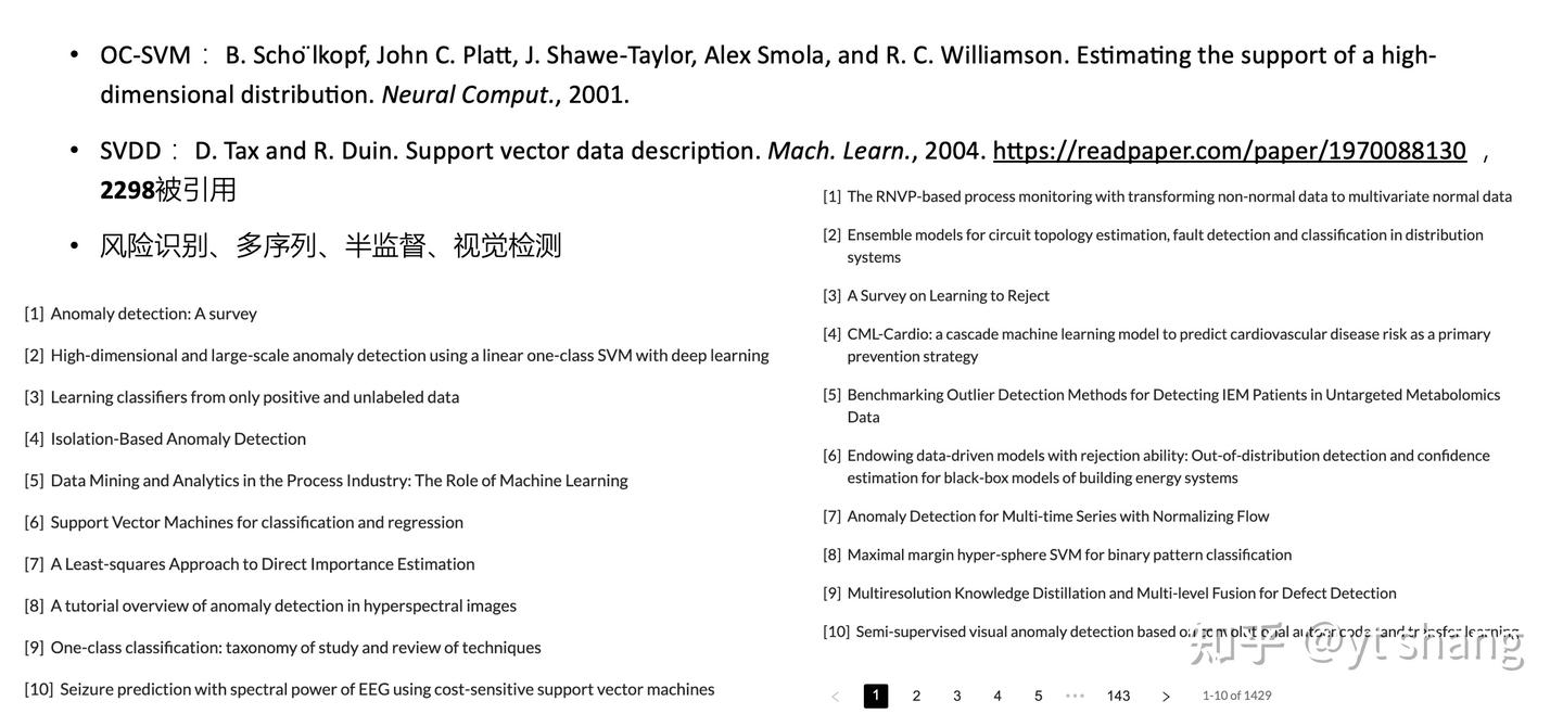 时序异常检测-OCSVM - 知乎