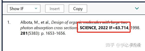 干货分享|如何用EndNote显示2023年最新影响因子？ - 知乎