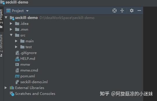 关于idea创建spring项目没有pom.xml文件 - 知乎