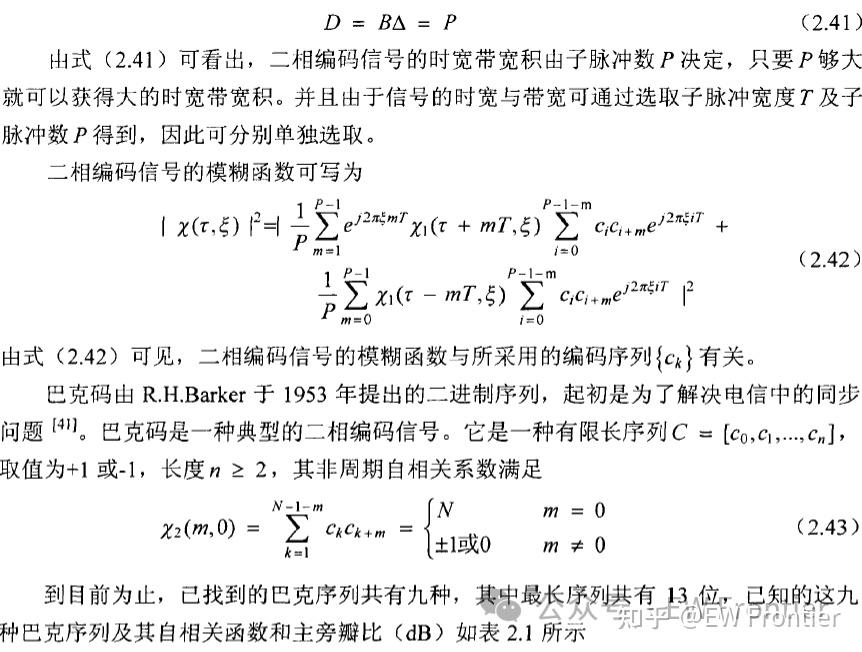 相位编码（Bark序列）雷达信号模糊函数【附MATLAB代码】 - 知乎