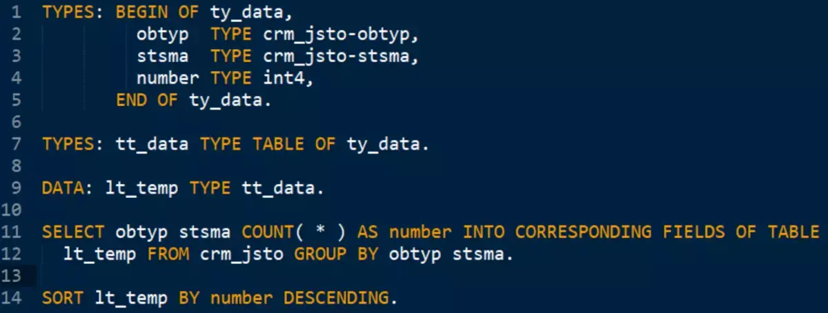 利用ABAP 740的新关键字REDUCE完成一个实际工作任务 - 知乎