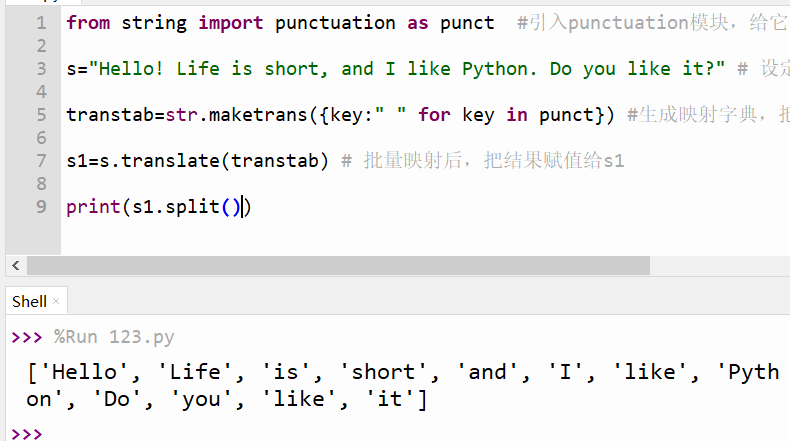 Python把英文句子切分成单词列表的四种方法 - 知乎