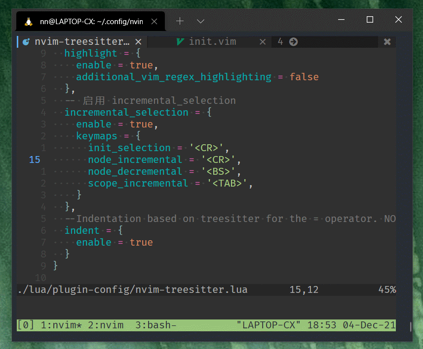 Neovim 代码高亮插件 nvim-treesitter 的安装与配置 - 知乎