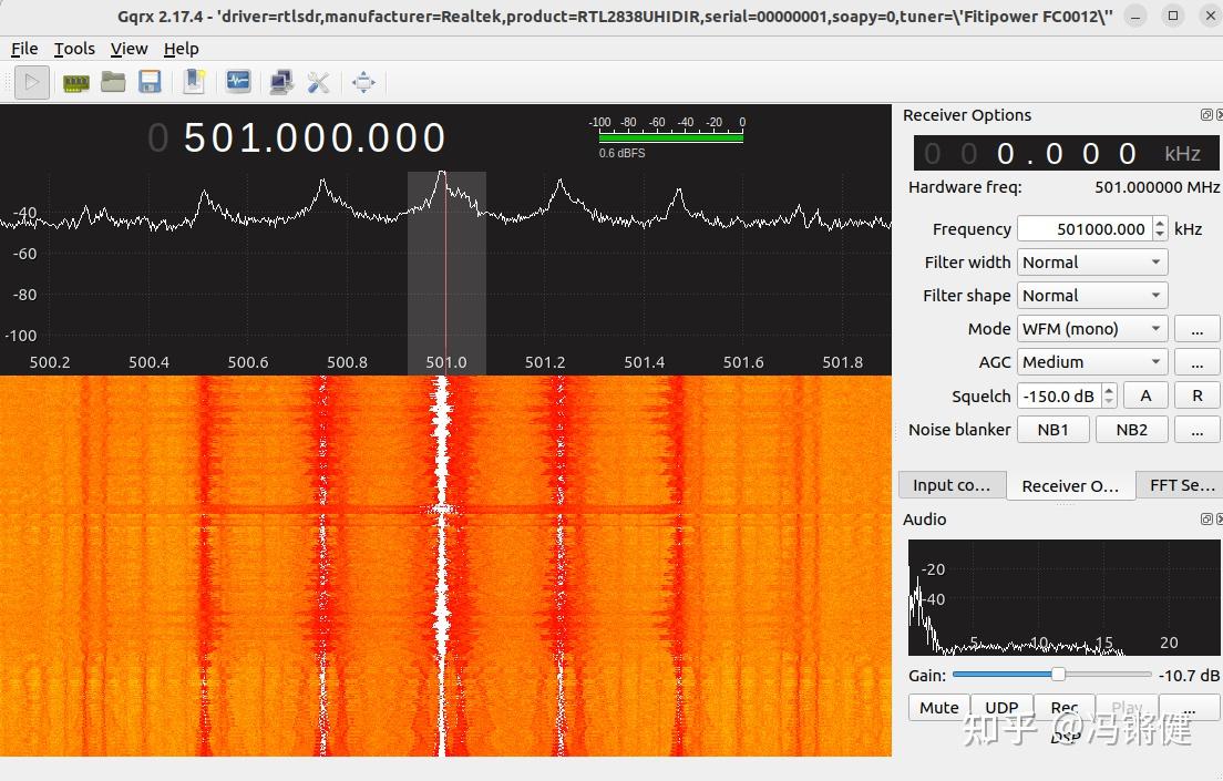 sdr应用篇 6. ubuntu用gnuradio驱动板卡发送接收FM音频 - 知乎