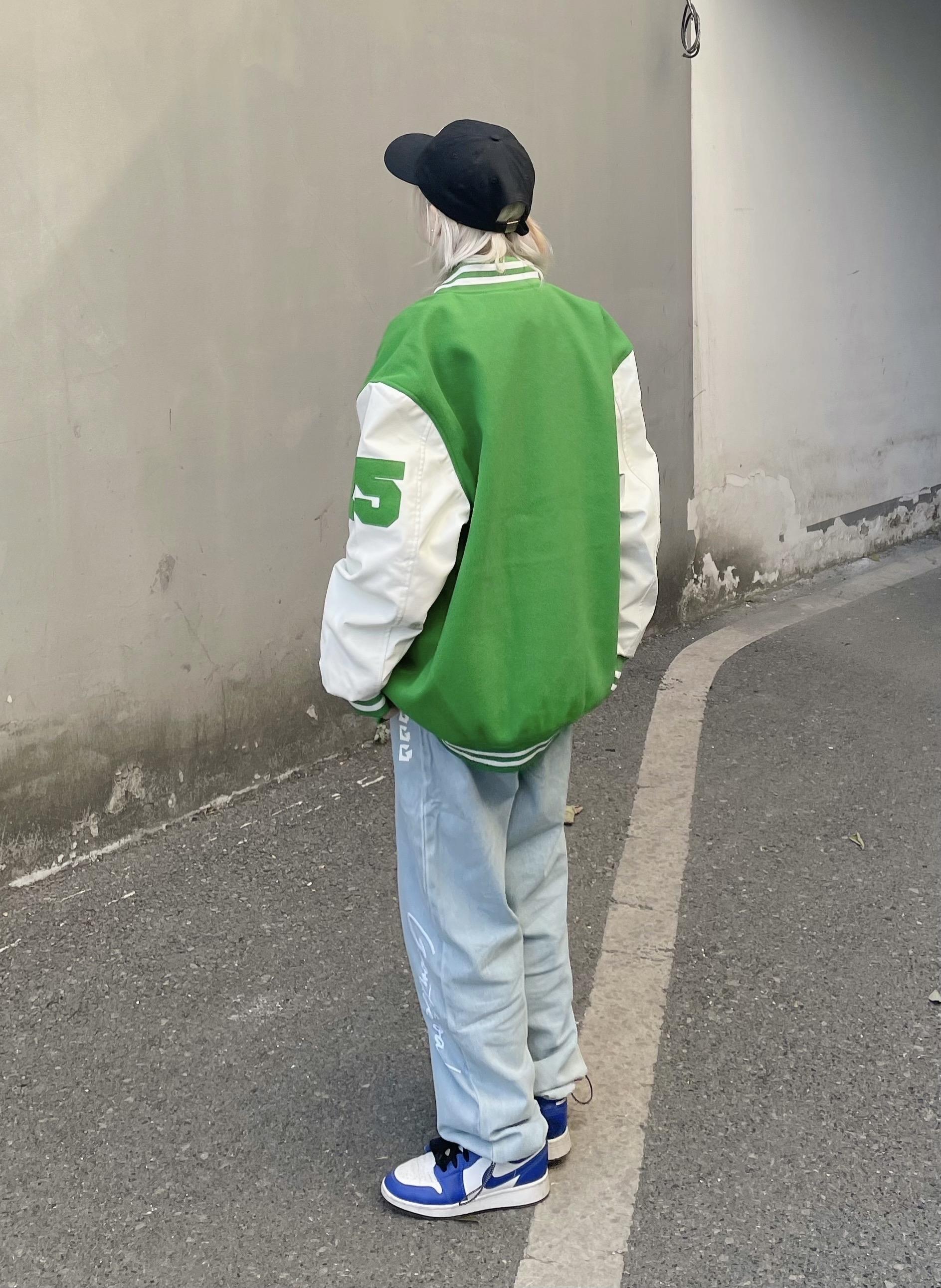 GUKUUL|少女感提绿棒球服穿搭分享 - 知乎