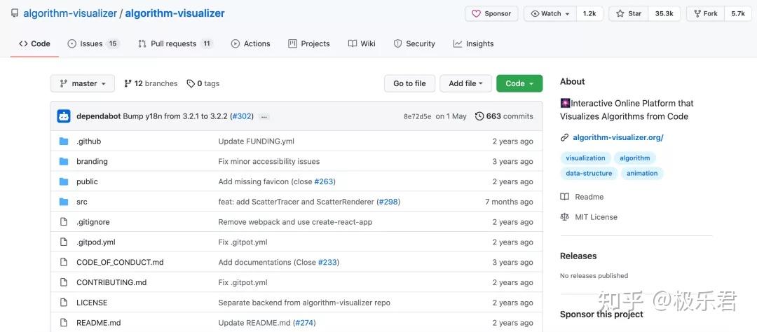 GitHub 上 Star 最多的7个算法项目（收藏方便查阅） - 知乎