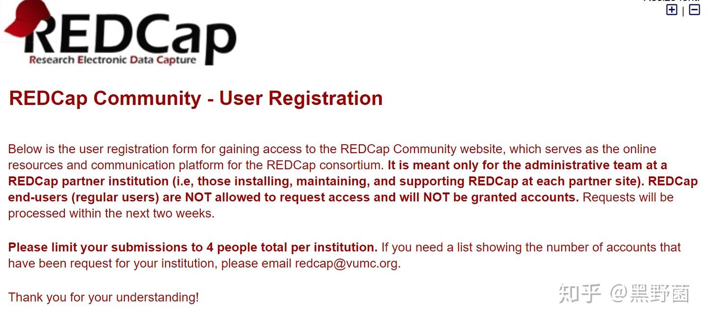 如何申请REDcap授权 - 知乎