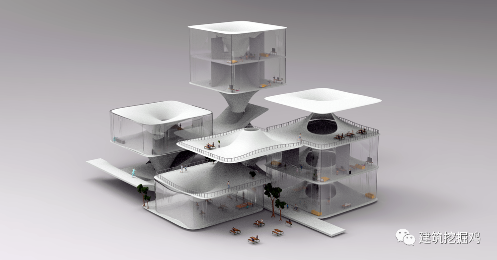 AA DRL 建筑作品赏析 | 虚拟与现实的住房平台：INTERWOVEN - 知乎