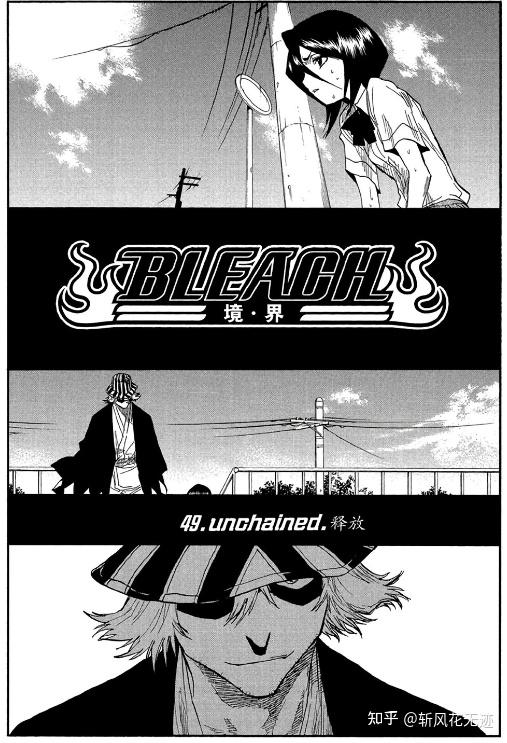 《死神bleach》漫画扉页图（一） - 知乎