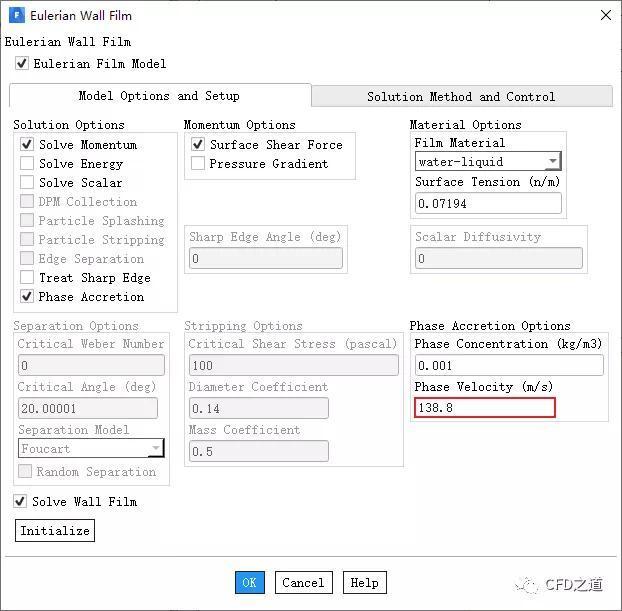 利用Fluent中的欧拉壁膜模型（EWF）计算机翼的液膜形成过程。 - 知乎