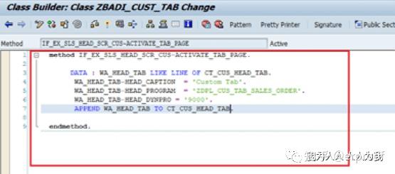 SAP BADI在事务代码VA01、VA02、VA03的抬头中添加自定义选项卡 - 知乎