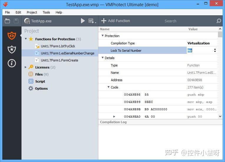 加密解密软件VMProtect教程：保护功能部分 - 知乎