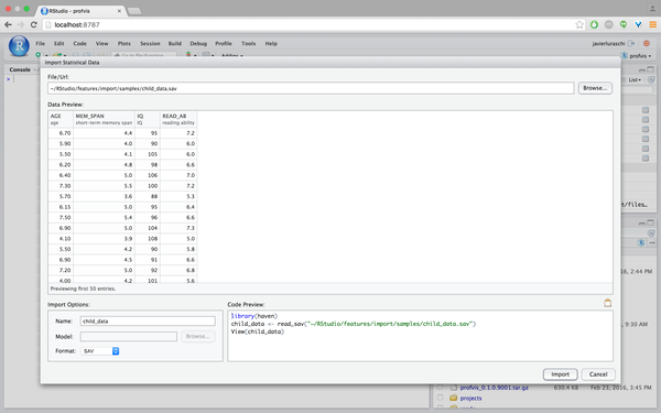 用RStudio导入数据 - 知乎