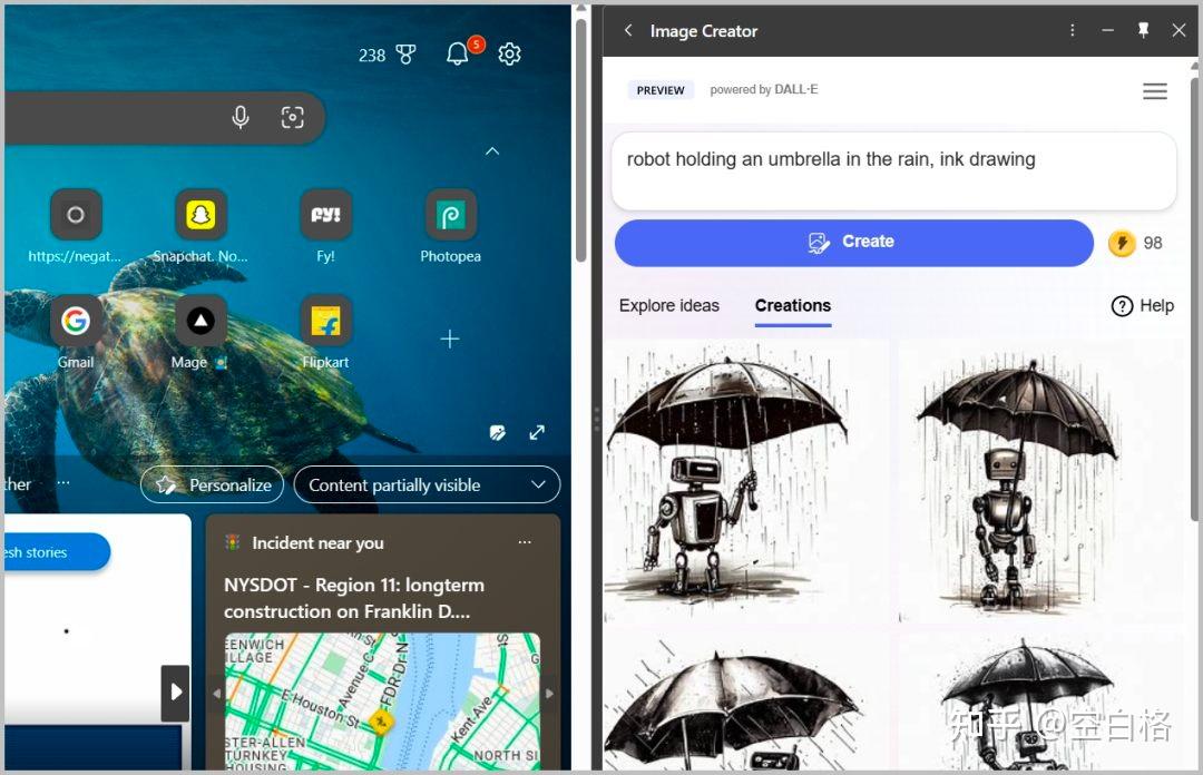 如何使用 Bing Image Creator - 知乎