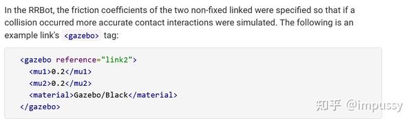 ROS URDF in Gazebo - 知乎