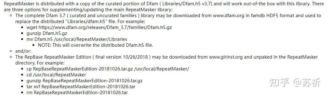 RepeatMasker：重复序列预测软件安装 - 知乎