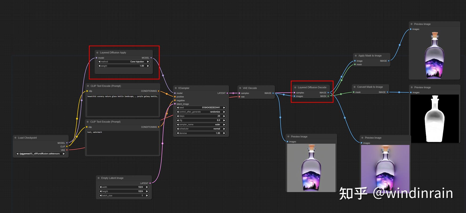 激动人心的LayerDiffusion终于可以在ComfyUI中使用了 - 知乎