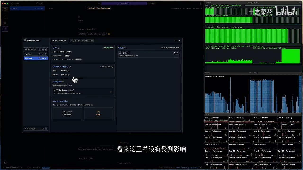 性能炸裂 M3 Ultra (512GB)运行DeepSeek R1（671B）AI性能全面评测 - 知乎