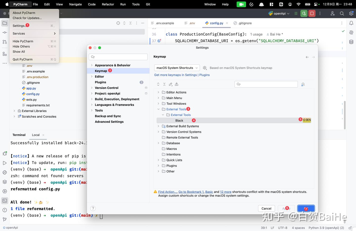 在 Pycharm 安装使用black实现代码风格一致 - 知乎