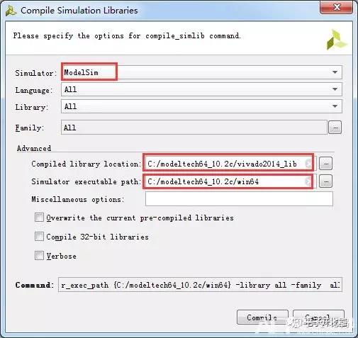 Vivado与Modelsim关联方法及器件库编译 - 知乎