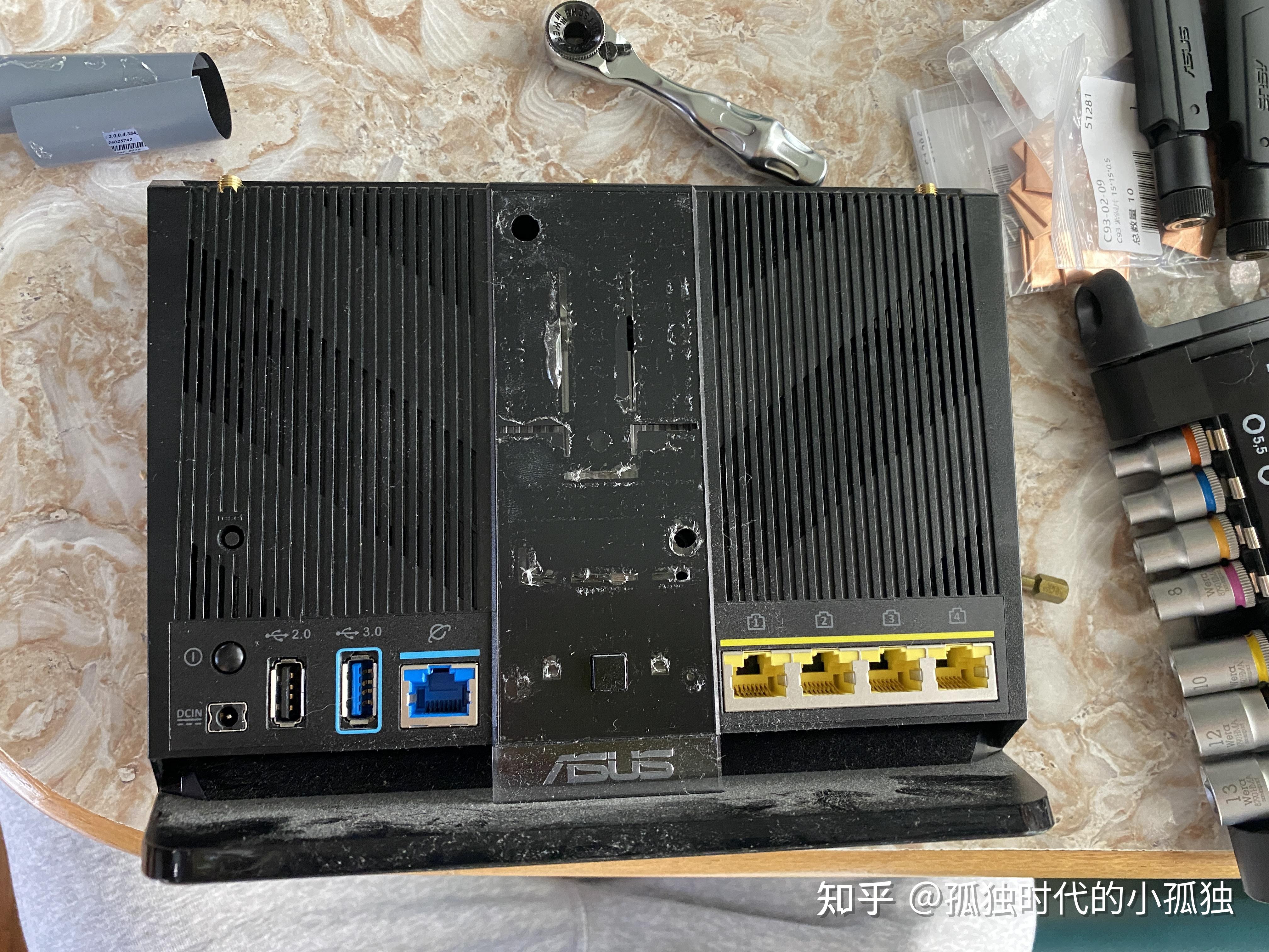 华硕AC86U散热改造 - 知乎