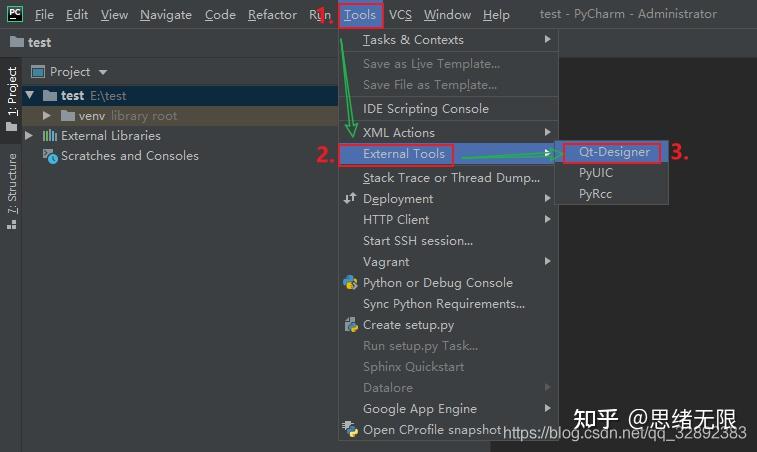 PyCharm安装PyQt5及其工具（Qt Designer、PyUIC、PyRcc）详细教程 - 知乎