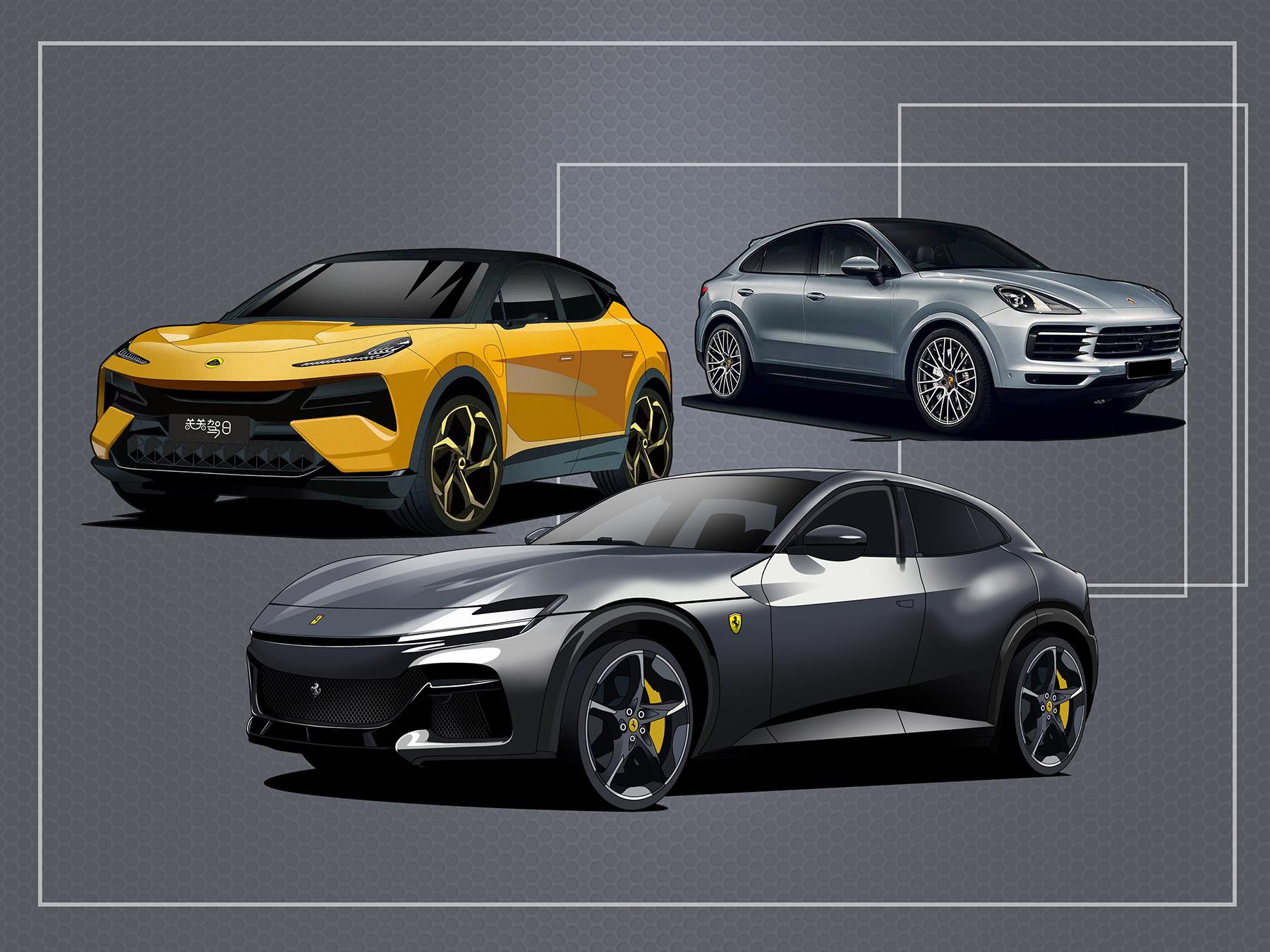 关关驾日|漫画日记 FUV！ 法拉利Purosangue重新定义的新物种！ - 知乎