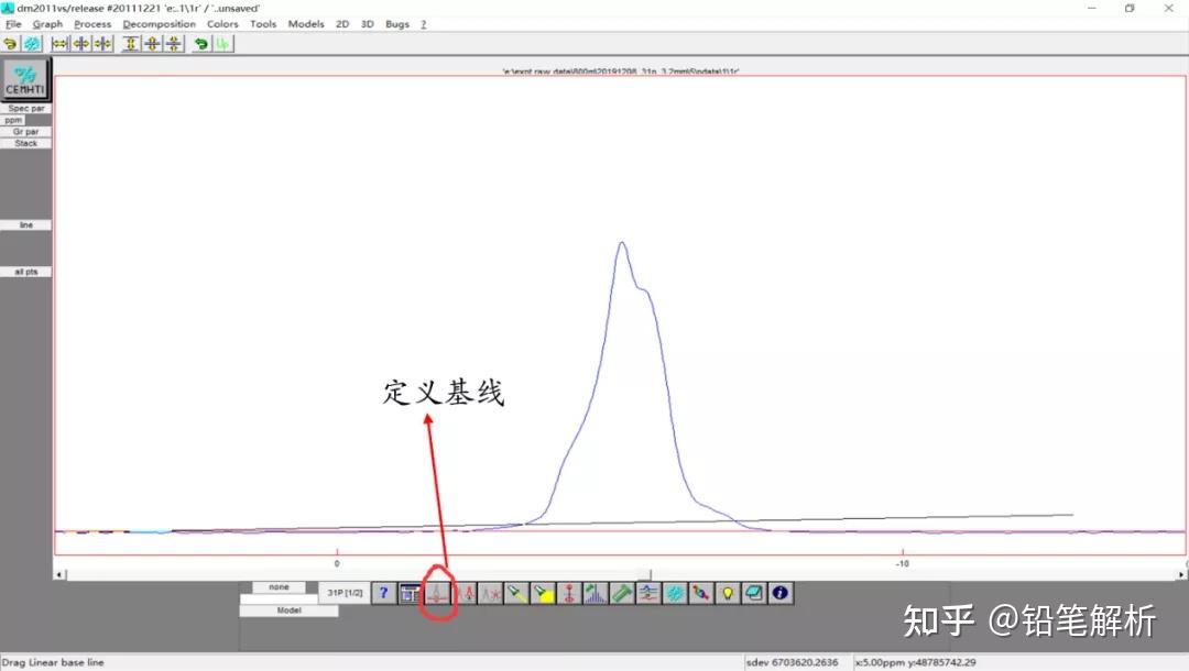 【固体核磁】DMFIT分峰拟合方法 - 知乎