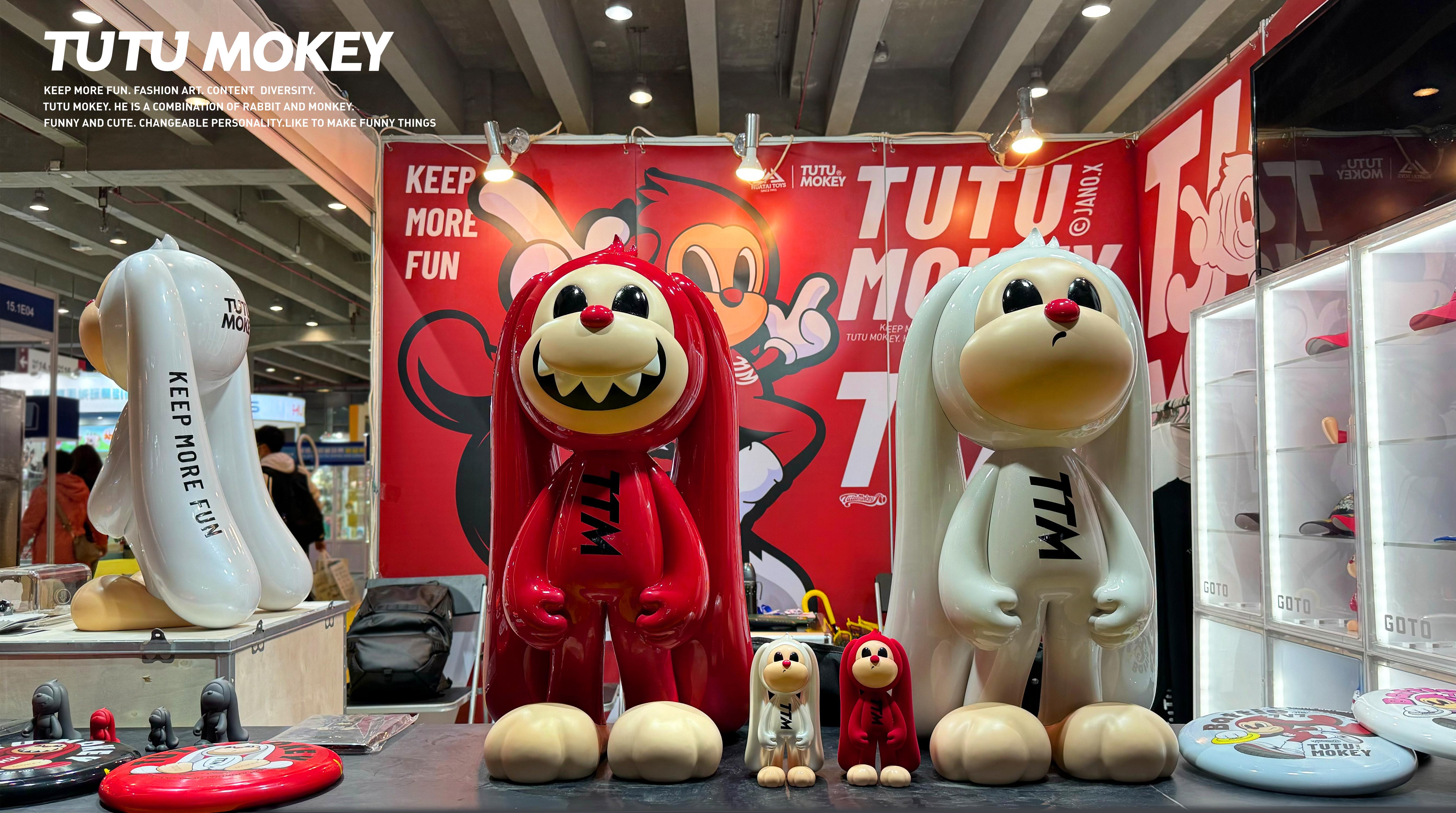 2024-IBTE广州潮玩展上，TUTU MOKEY兔极猴展现了潮玩艺术的无限可能和独特的TTM世界！