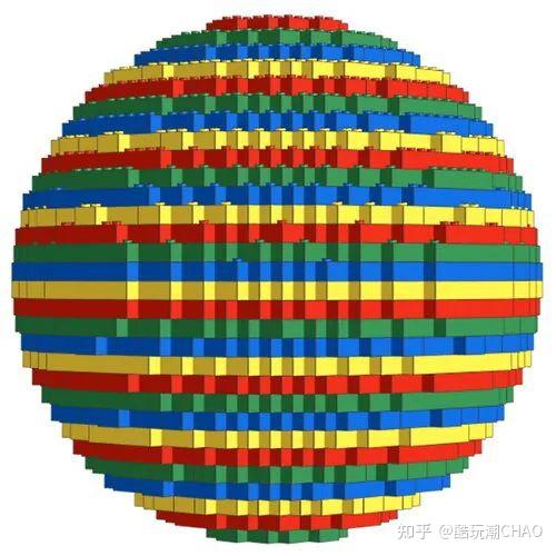 教你用乐高砖块拼出圆形球体 - 知乎