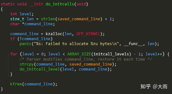 module_init（linux kernel 宏函数之“模块的起点”） - 知乎