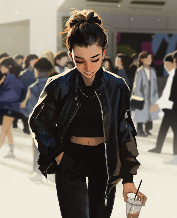 超200万人气插画师Sam Yang，画出男生们的“理想女友” - 知乎